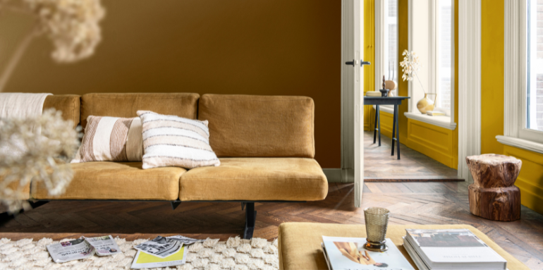 La tendencia Miel mostaza: el color del año Pintuco 2025